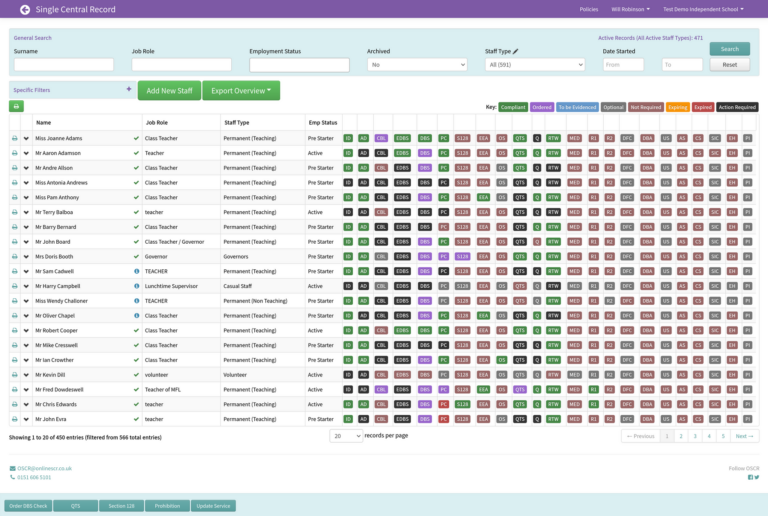 Features | Single Central Record